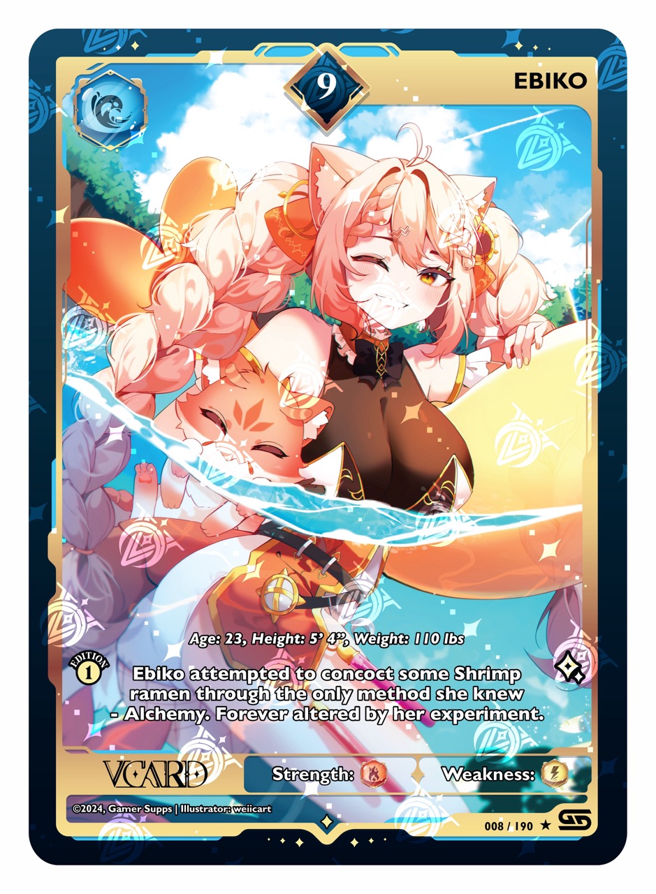 VCard Trading Card Game